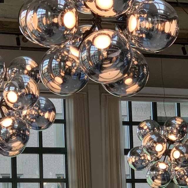 Tom Dixon Official | Globe LED Pendant 50cm Copper Tom Dixon Official | Globe LED Pendant 50cm Copper